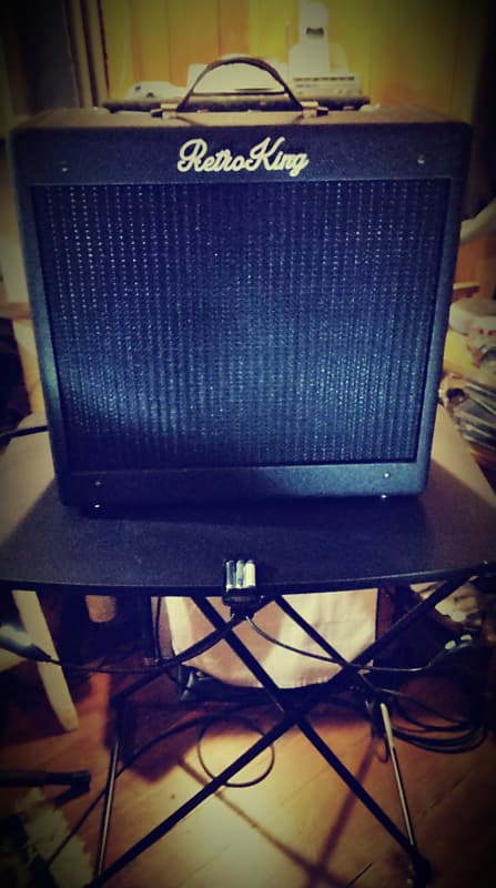 RETRO KING AMPLIFIER Hand Wire Tube Madison 2021 Black Tweed | Reverb