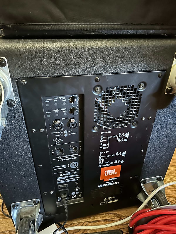 JBL MP418SP subwoofer powered by Crown | Reverb