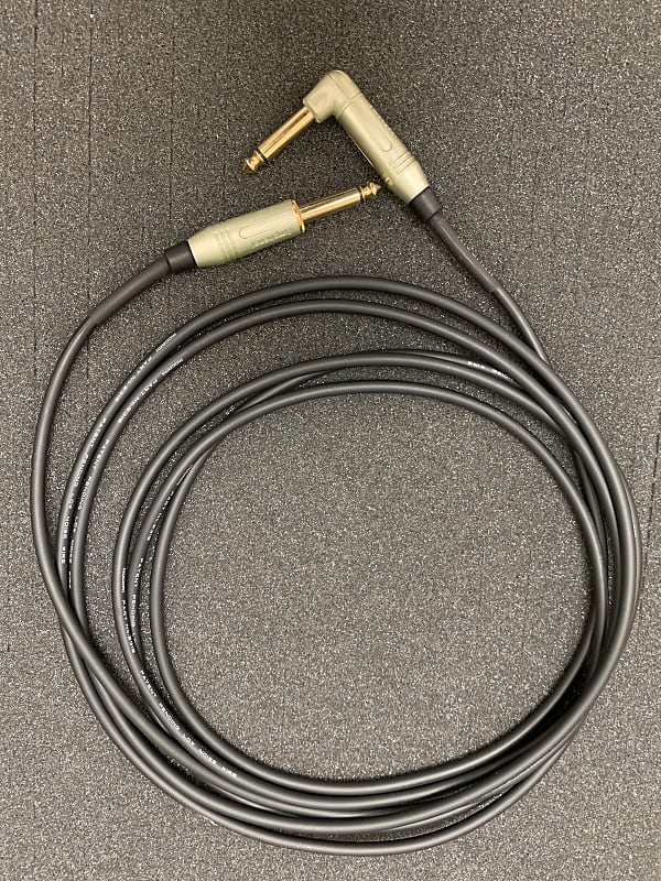 Mogami Silver instrument cable 12 ft long | Reverb