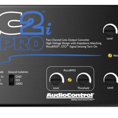 Audio Control LC2i PRO 2-Channel Line Output Converter | Reverb