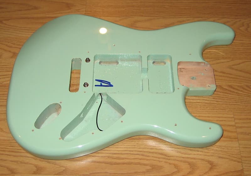 Fender Strat / Stratocaster Body - Squier Affinity, Surf | Reverb