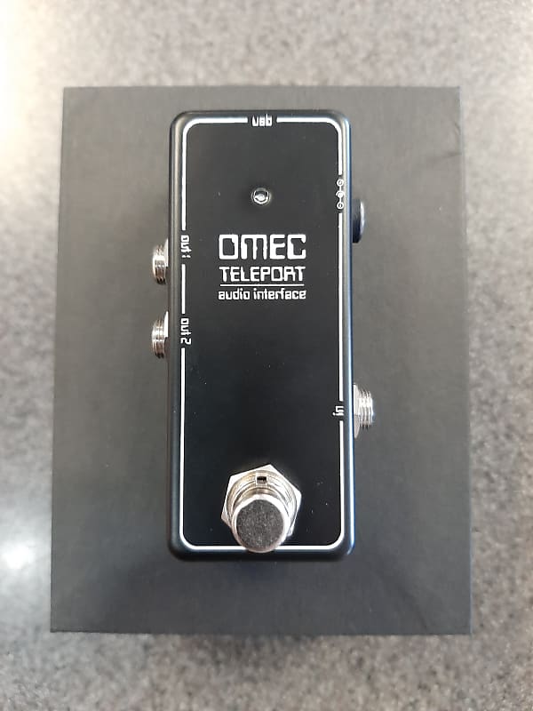 Orange OMEC Teleport Guitar Audio Interface Black | Reverb