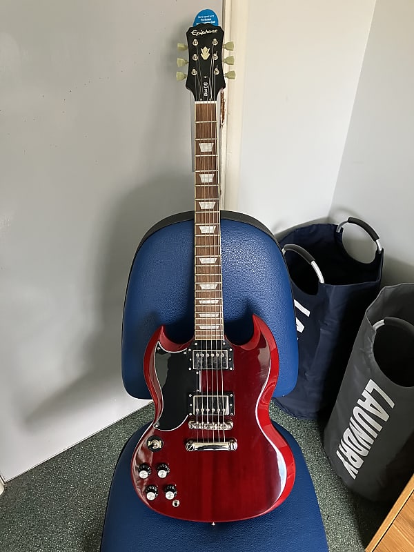 Epiphone SG G-400 PRO 2020s - Cherry | Reverb UK