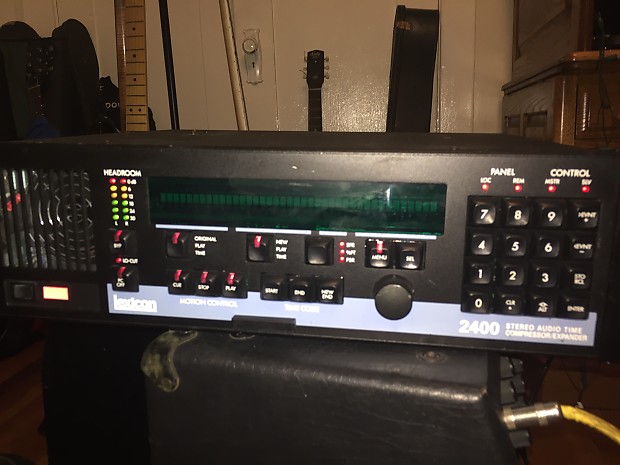 Lexicon 2400 Stereo Audio Time Compressor/Expander | Reverb
