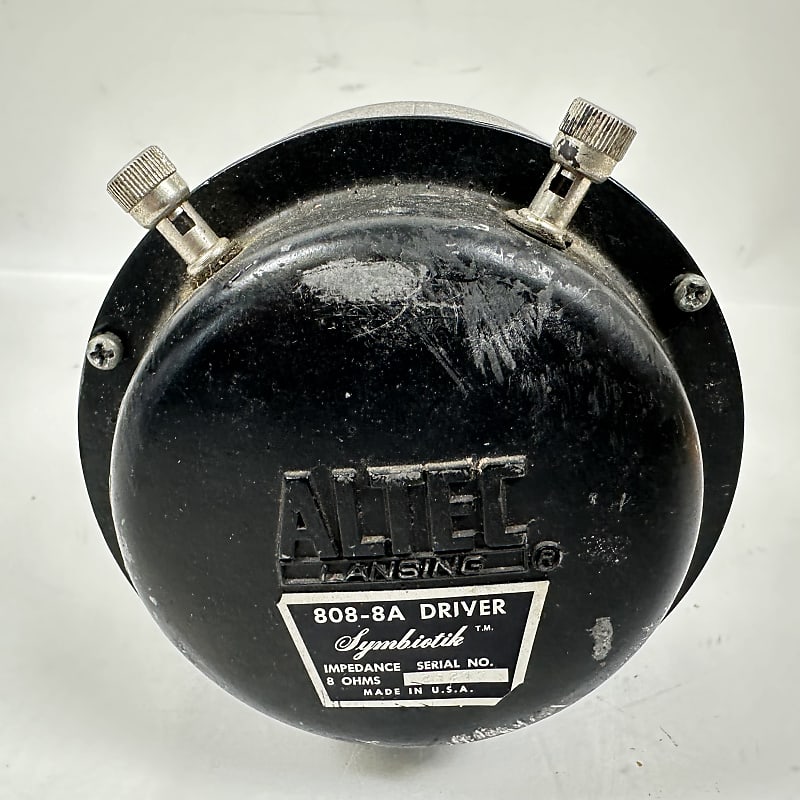 Vintage Altec Lansing 808-8A Driver 8 ohms | Reverb