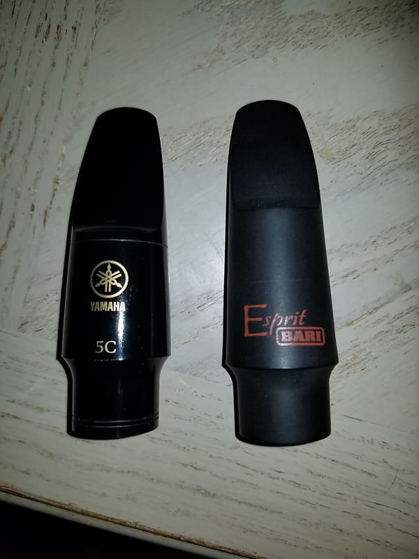 Yamaha 5c & Esprit Bari Alto Saxophone Mouthpieces - Plastic | Reverb