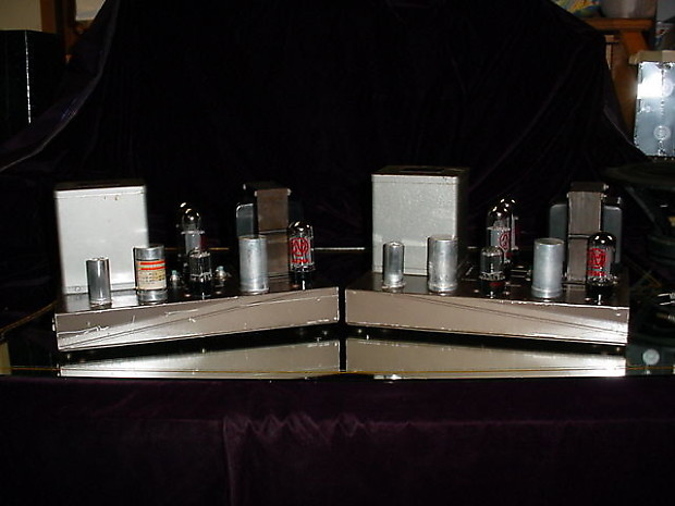 Pair EICO HF-60 HF60 Amplifiers Acrosound TO-330 Output | Reverb