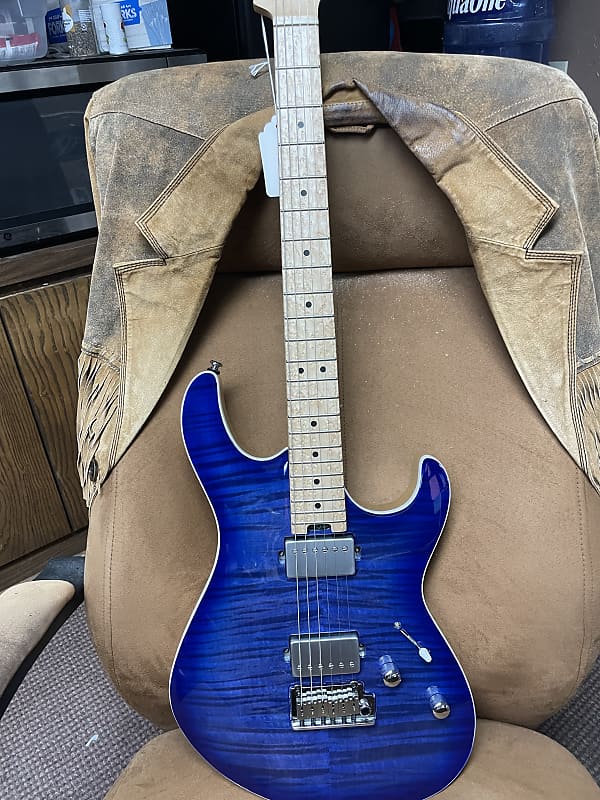 Cort G290 FAT 2021 - Bright Blue Burst | Reverb