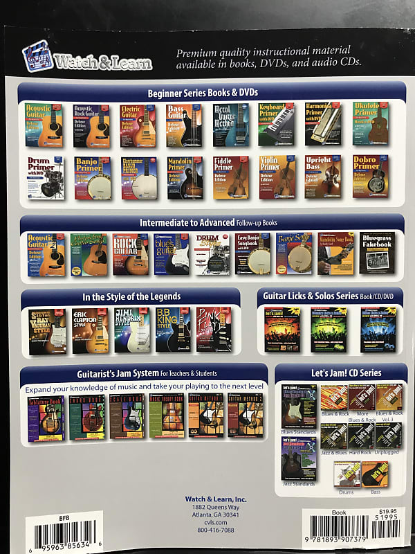 Watch & Learn Bluegrass Fakebook | Reverb