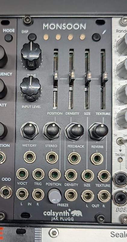 CalSynth Monsoon - Mutable Instruments Clouds Clone - Black | Reverb