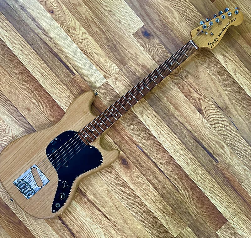 Fender Musicmaster Baritone natural | Reverb