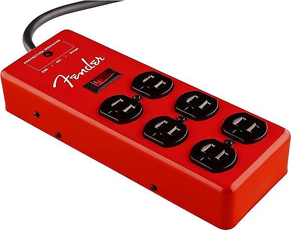 Fender Surge Protector 120V, Red 2016 | Reverb Australia