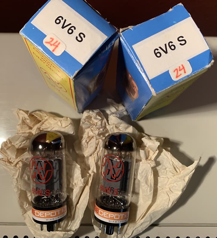 JJ Electronic 6V6 S Matched Pair “24” | Reverb