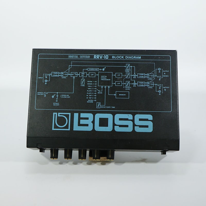 Boss RRV-10 Digital Reverb Micro Rack Series (Made in | Reverb Denmark
