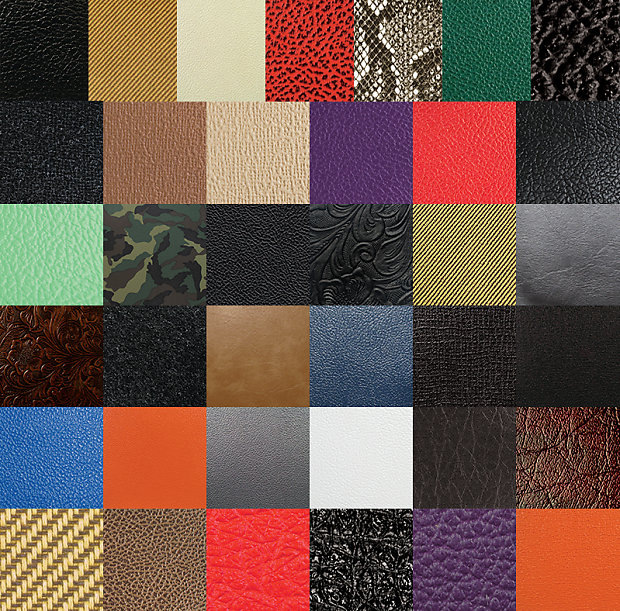 Tolex - Samples of all Tolex/Cabinet Covering - each sample | Reverb