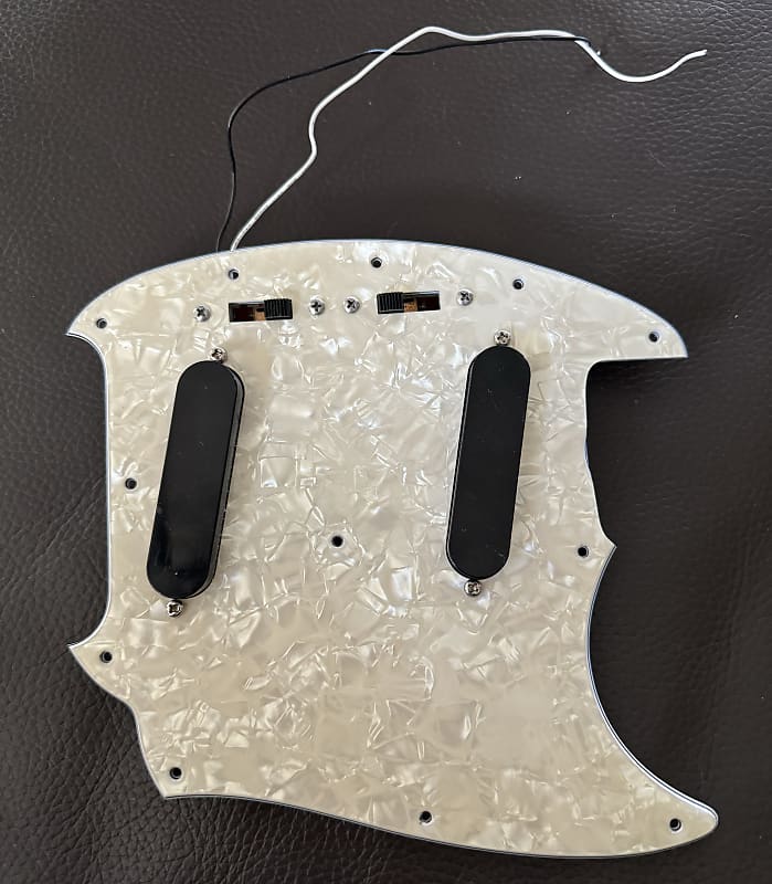 Loaded Pickguard from Fender Mustang MIJ | Reverb