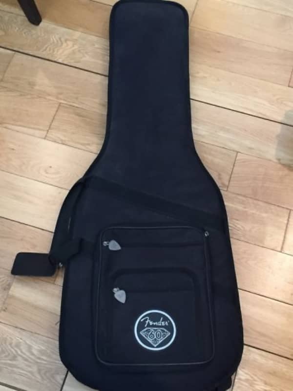 Fender Soft Electric Guitar Case Gig Bag 60th Anniversary | Reverb