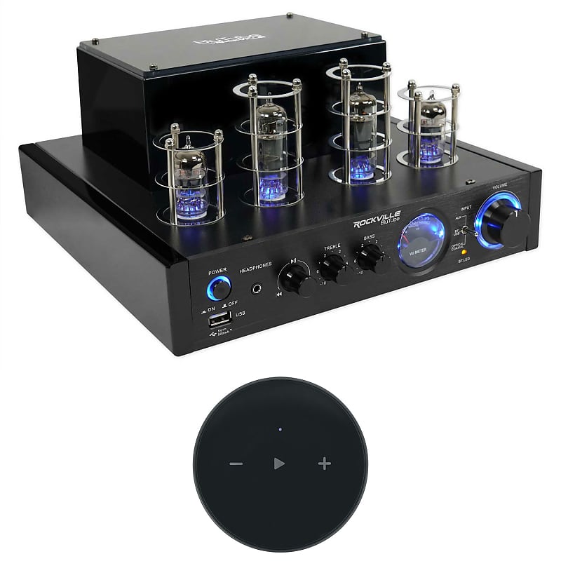 Rockville BluTube LED Tube Amplifier/Home Stereo w/Smart Wifi | Reverb