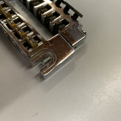 Schaller 456 Fine Tune Stop Tail Bridge - Chrome | Reverb