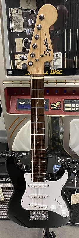 2020 Squier Mini Stratocaster - Black - Includes New Fender | Reverb