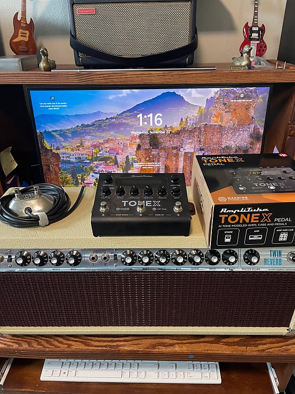 Fender 76 Twin Reverb Head 1976 - Silver Face Blond Tolex | Reverb