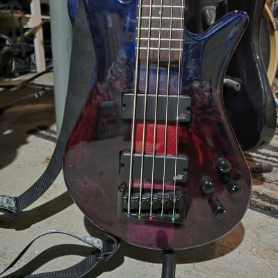 Spector NS Ethos 5 Bass Guitar - Interstellar Gloss Left | Reverb