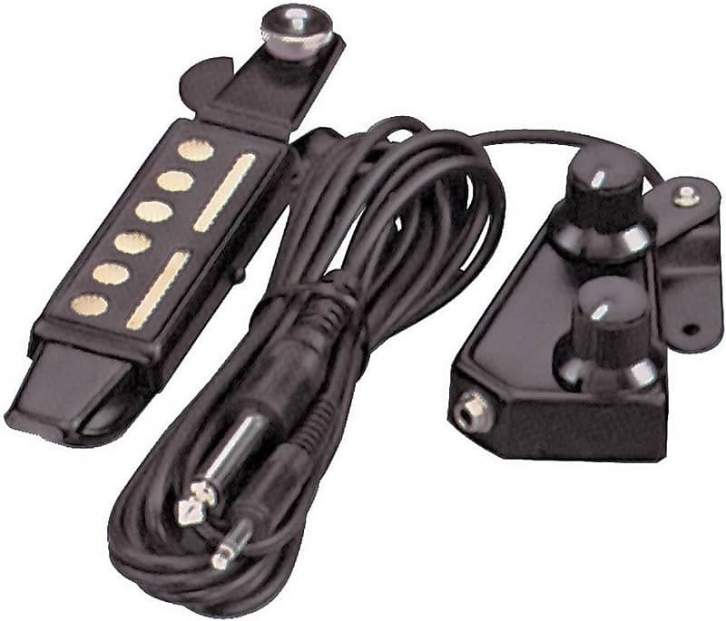Acoustic Guitar Soundhole Pickup with Volume and Tone | Reverb