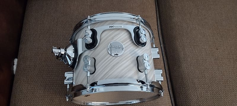 Pdp 10" Concept Maple Tom Twisted Ivory | Reverb