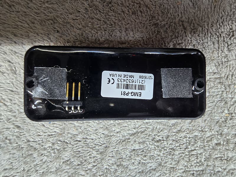 Emg Psa -single coil p90 Black | Reverb