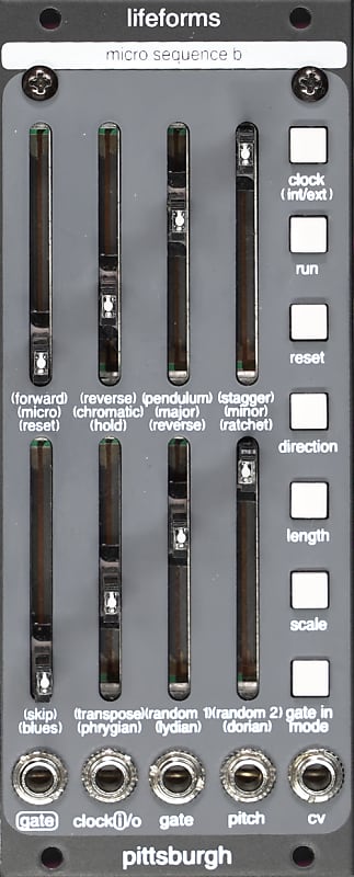 Pittsburgh Modular Lifeforms Micro Sequence b | Reverb