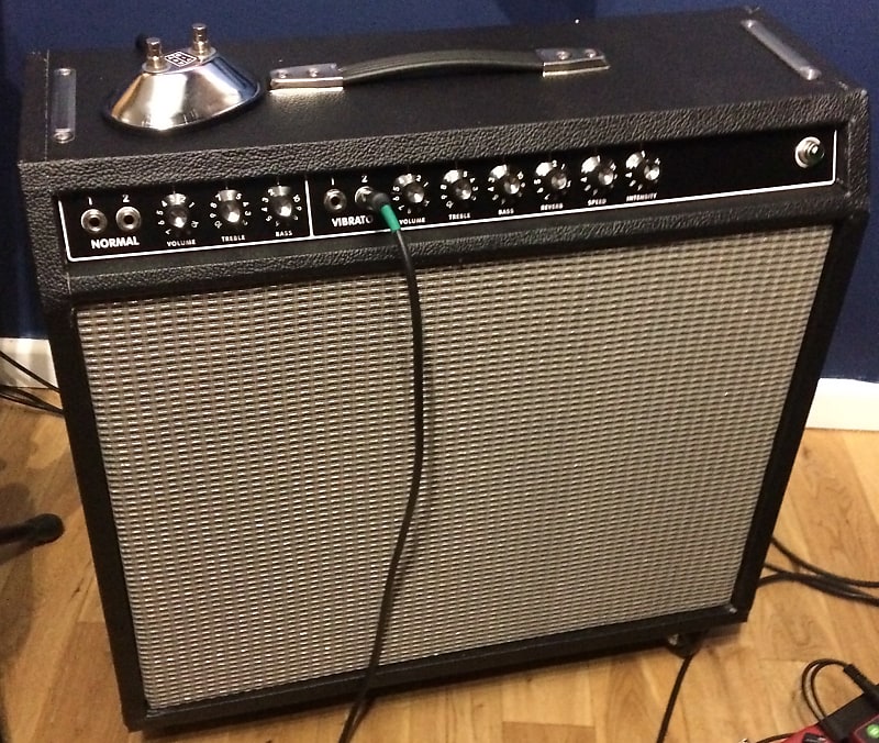 Custom AB763 Deluxe Reverb Amplifier - Hand Wired | Reverb