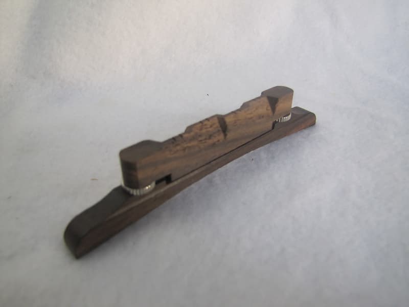 SGM Mandolin Floating Bridge, Adjustable, Rosewood | Reverb