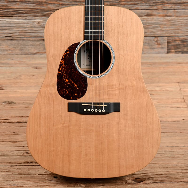 Martin Custom X-Series Dreadnought Natural LEFTY | Reverb