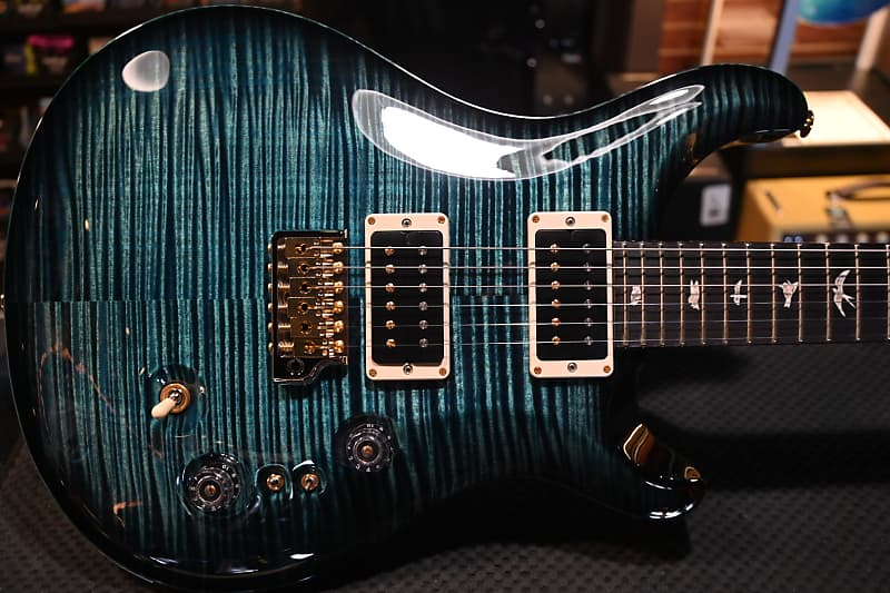 PRS Custom 24-08 10-Top Cobalt Smokeburst #2782 | Reverb