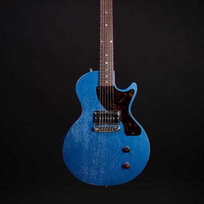 Hammett Guitar Co. H240 Razor 2023 - Metallic Pelham Blue | Reverb UK
