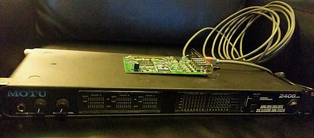 MOTU 2408 MK3 Recording Interface With Pci 424 Card Included! | Reverb
