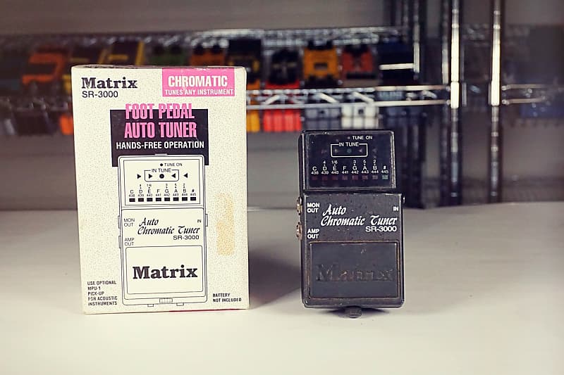 Matrix SR-3000 Auto Chromatic Tuner | Reverb
