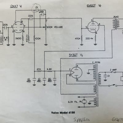 Gretsch Model 6150 - Valco Amplifier, 1964 | Reverb