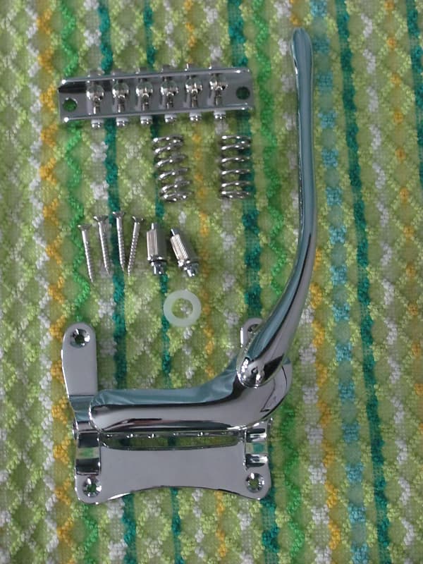 Mosrite Style Tremolo-Vibrato Tailpiece & Bridge NOS | Reverb
