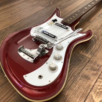 1966 Teisco Spectrum 2 Red Finish | Reverb
