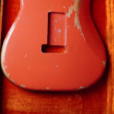 Freakaster Stratocaster Relic Body Fiesta Red | Reverb