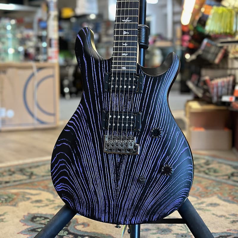 PRS SE Swamp Ash CE 24 Sandblasted Purple W/ Free Shipping & | Reverb