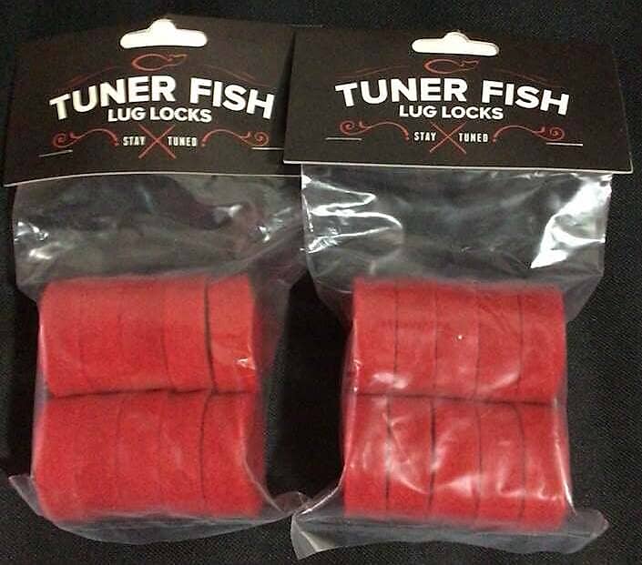 Tuner Fish Felts - Red - 20 Pack | Reverb