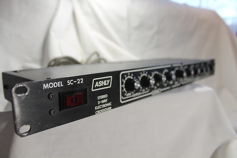 Ashly SC-22 Stereo 2-Way Electronic Crossover | Reverb