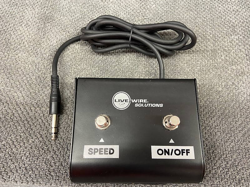 Live Wire LWS22 Dual Latching Footswitch Control Amp Channel | Reverb