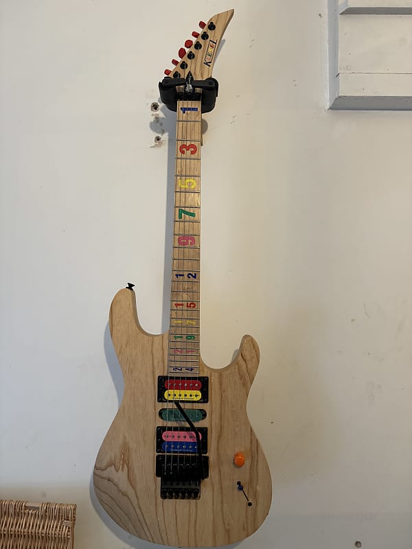 Kiesel Jason Becker numbers guitar 2021 - Wood | Reverb