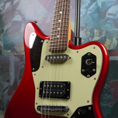 Schecter AR-06 Jaguar Offset 2000's Candy Apple Red MIJ Japan | Reverb