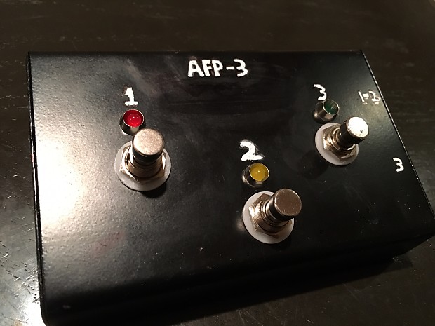 Googly Eyes Pedals AFP-3 AFP3 3-Button Foot Switch Exact | Reverb