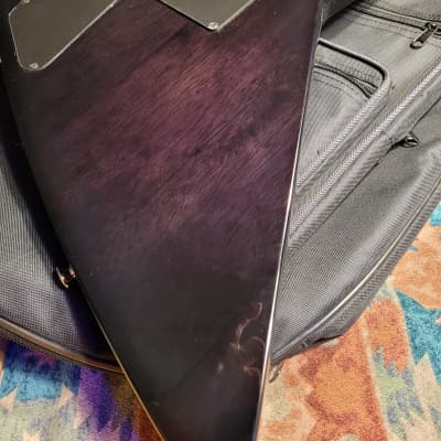 Epiphone Explorer Floyd Rose 2000 - Trans Purple Gray | Reverb