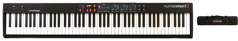 Studiologic Numa Compact 2 88-key Stage Piano Bundle with | Reverb